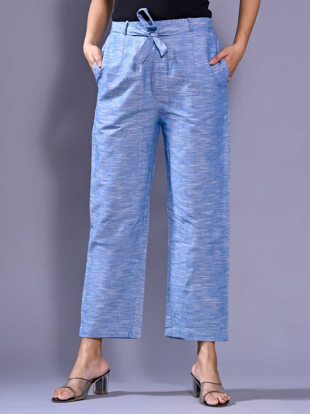 Women Cotton Linen Slub Pants – QuaClo